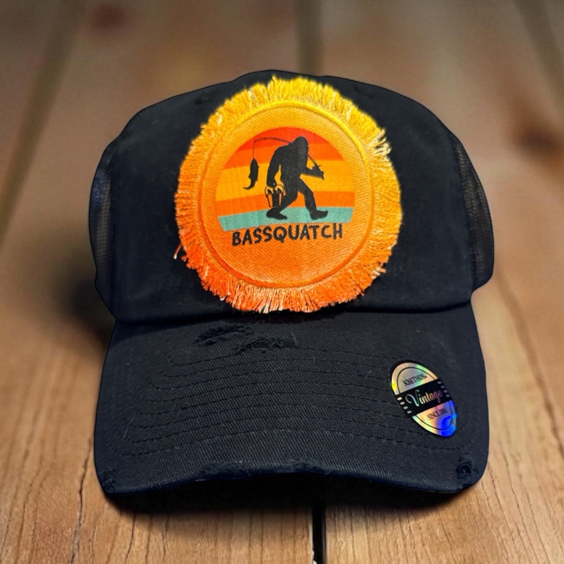 Basssquatch Fishing Bigfoot Sasquatch Hat Cap – The Crafty Campers